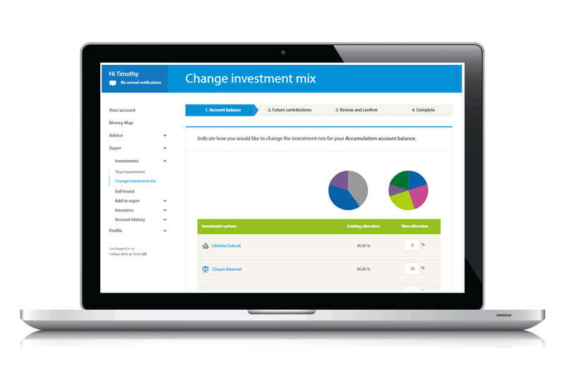 Member Online features and benefits | QSuper Superannuation Fund